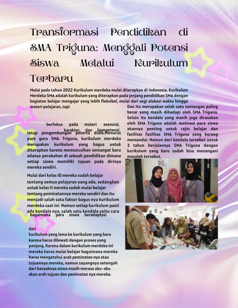 SMA Triguna Jakarta